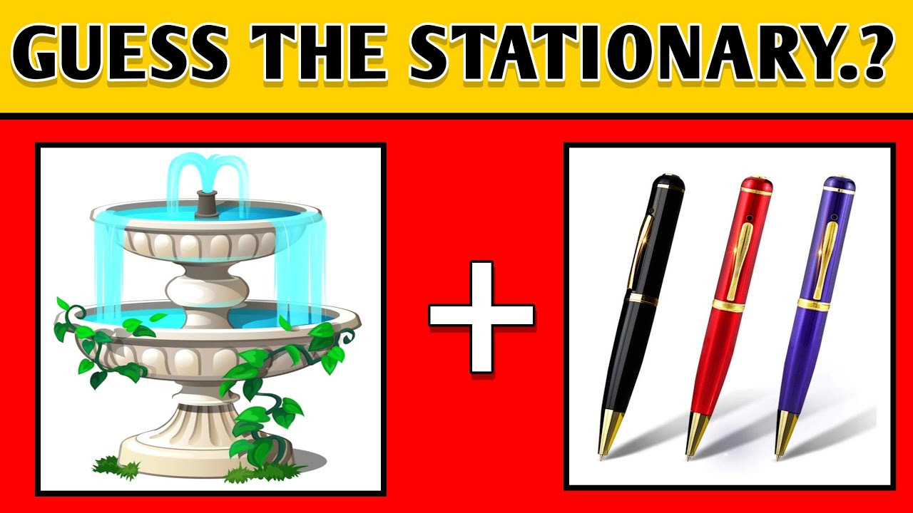 Guess the stationary Names majedaar riddles hindi puzzles interesting ...