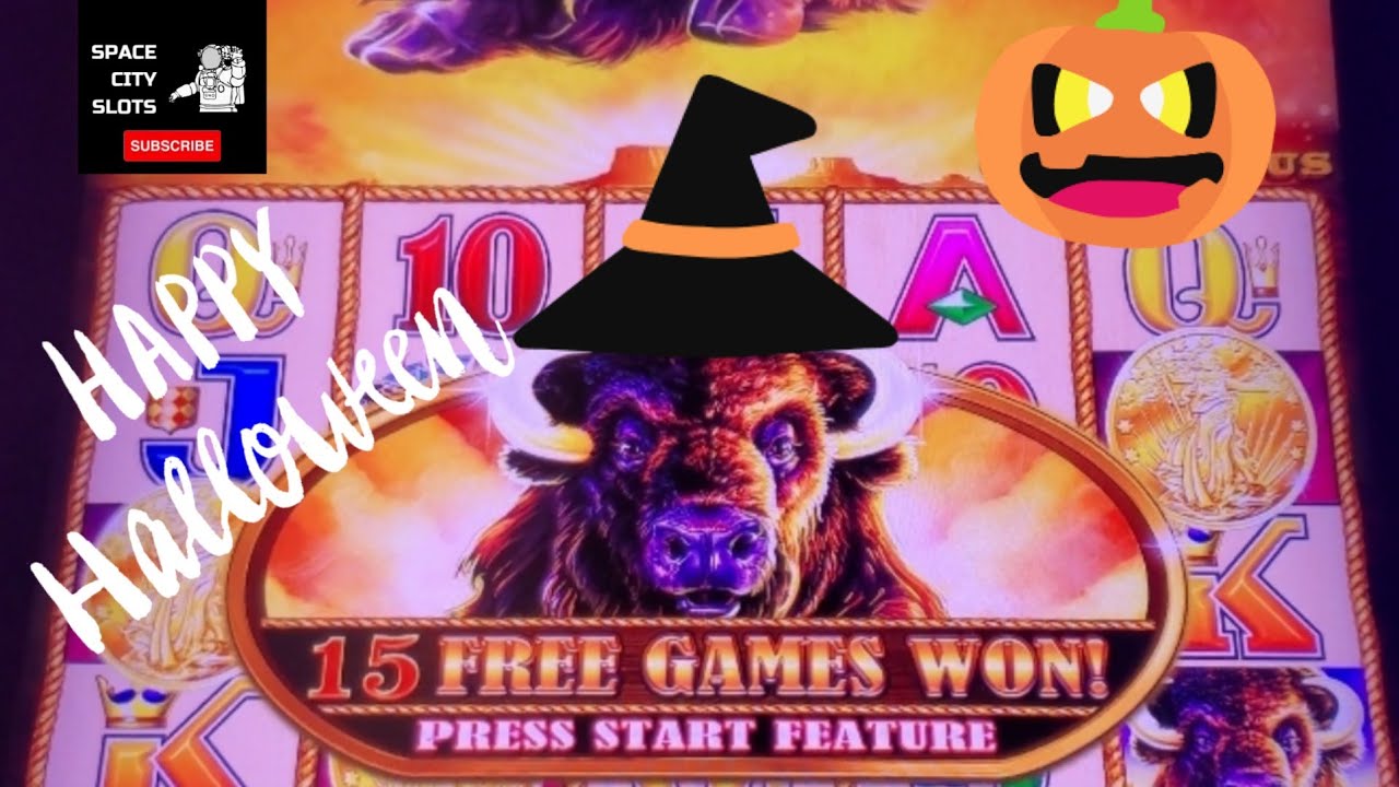 Buffalo Gold Collection Slot Machine on this Happy Halloween, Hunting ...