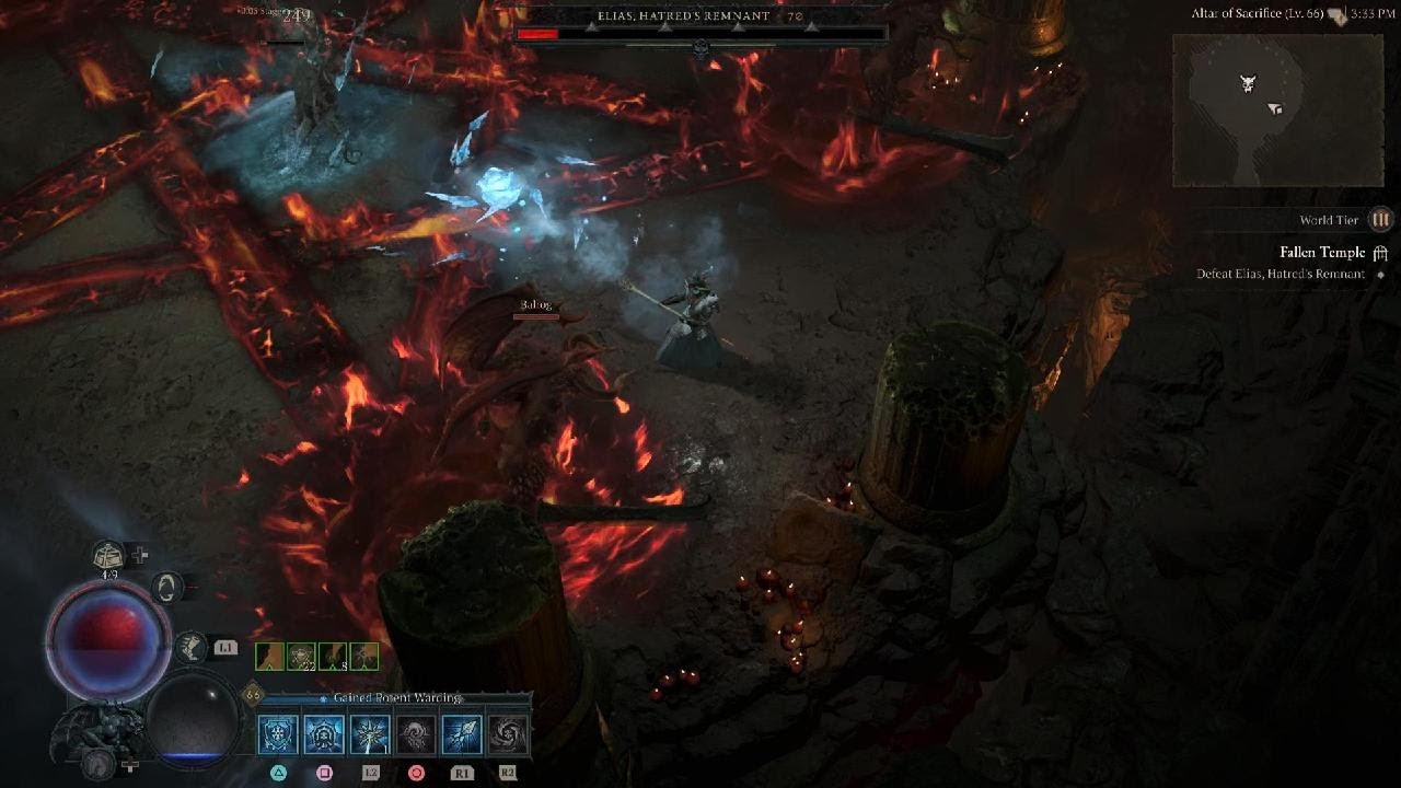 Diablo IV Lvl 70 Capstone Dungeon Boss Elias - YouTube