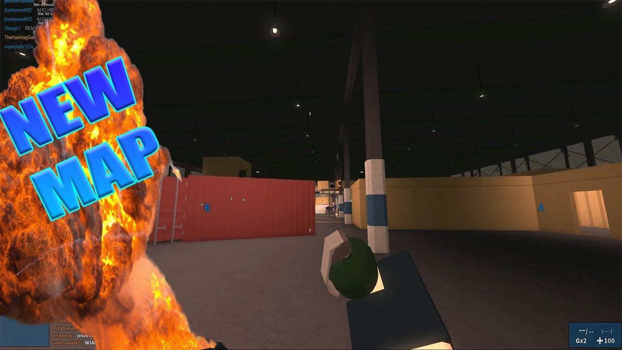 [Roblox: Phantom Forces] NEW WAREHOUSE MAP | ( Review Video ) - YouTube