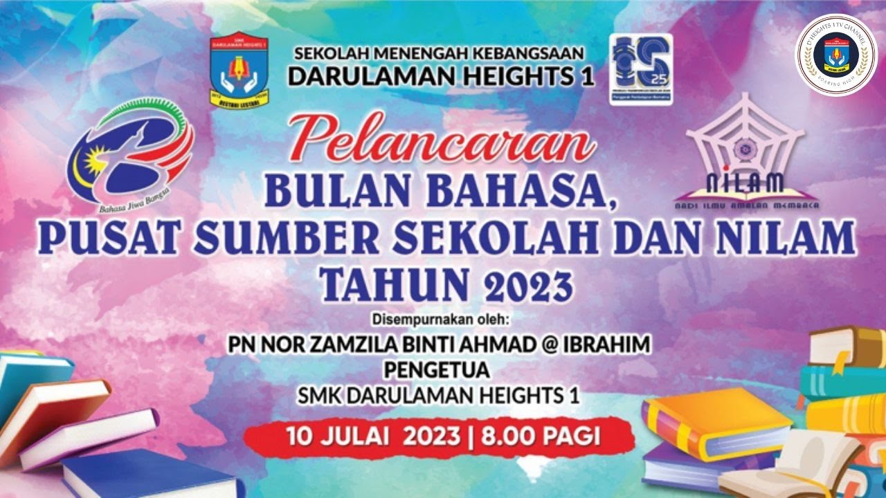 PELANCARAN BULAN BAHASA, PUSAT SUMBER SEKOLAH & NILAM | TAHUN 2023 ...