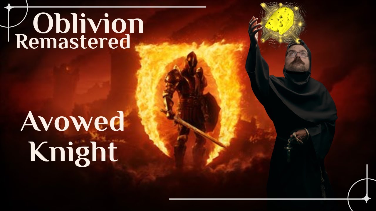🔴 LIVE - Oblivion Remastered🐴⚔️🏰🏹 Avowed Knight class - YouTube