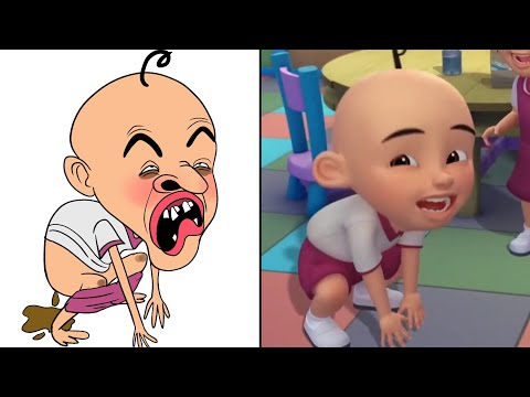 Lompat Si Katak Lompat Upin Ipin Drawing Meme | Upin & Ipin Kartun Lucu