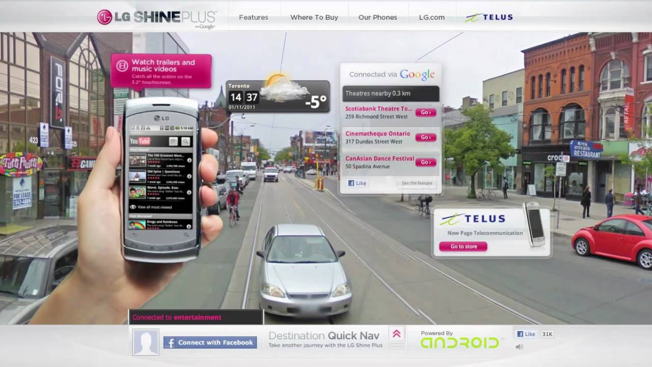 LG Shine Plus - henderson bas kohn - YouTube