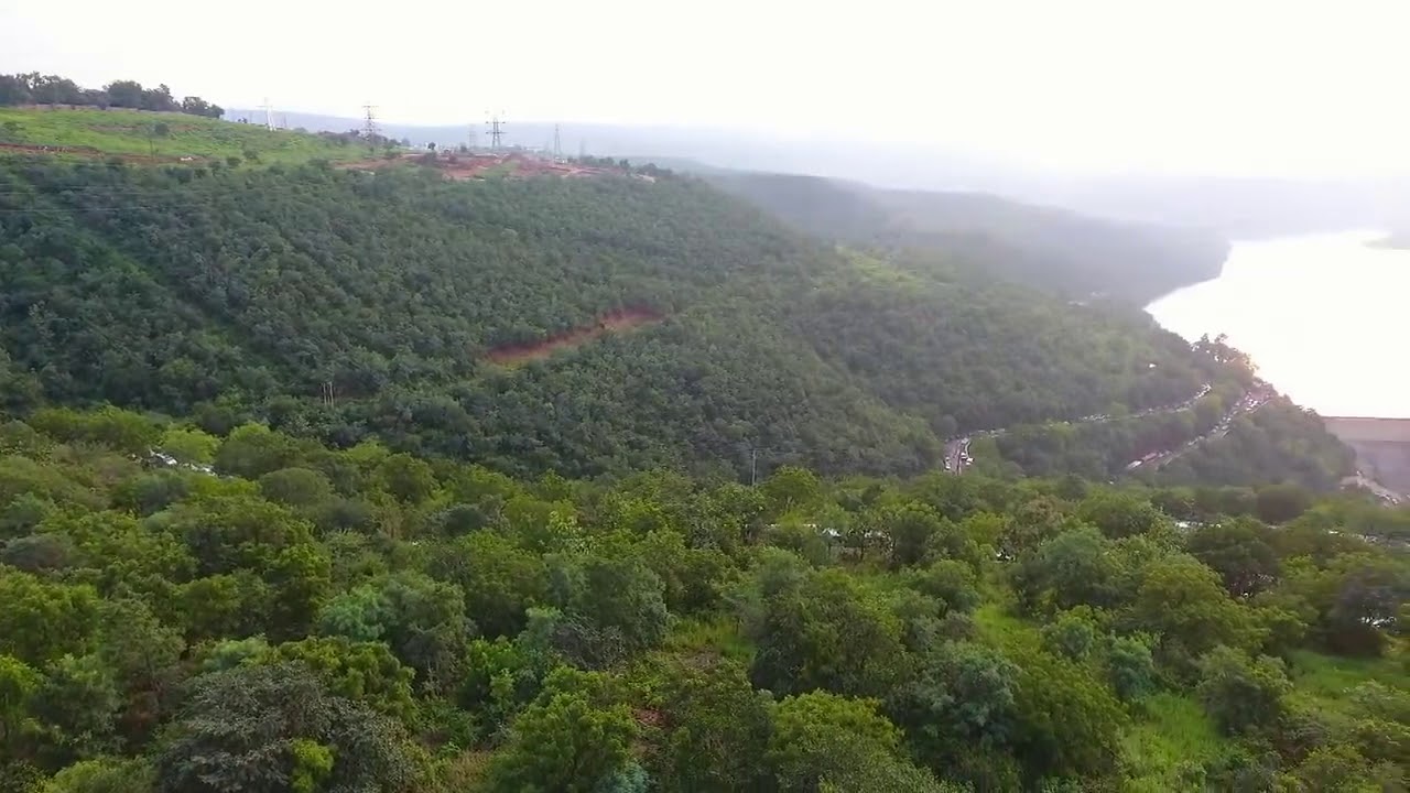 Srisailam forest nature at dam - YouTube
