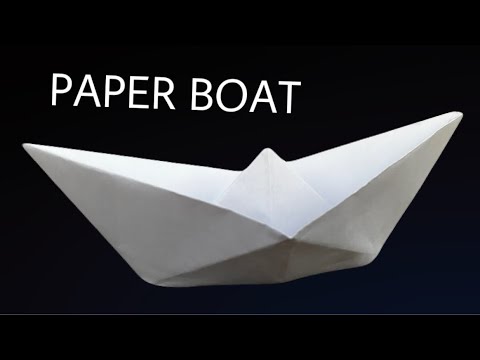 Unsinkable Paper Boat | How to make a Paper Boats that Floats - YouTube