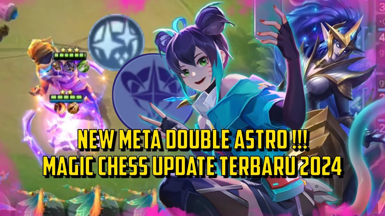 COMMANDER OP DI SEASON INI I NEW META DOUBLE ASTRO !!! MAGIC CHESS ...