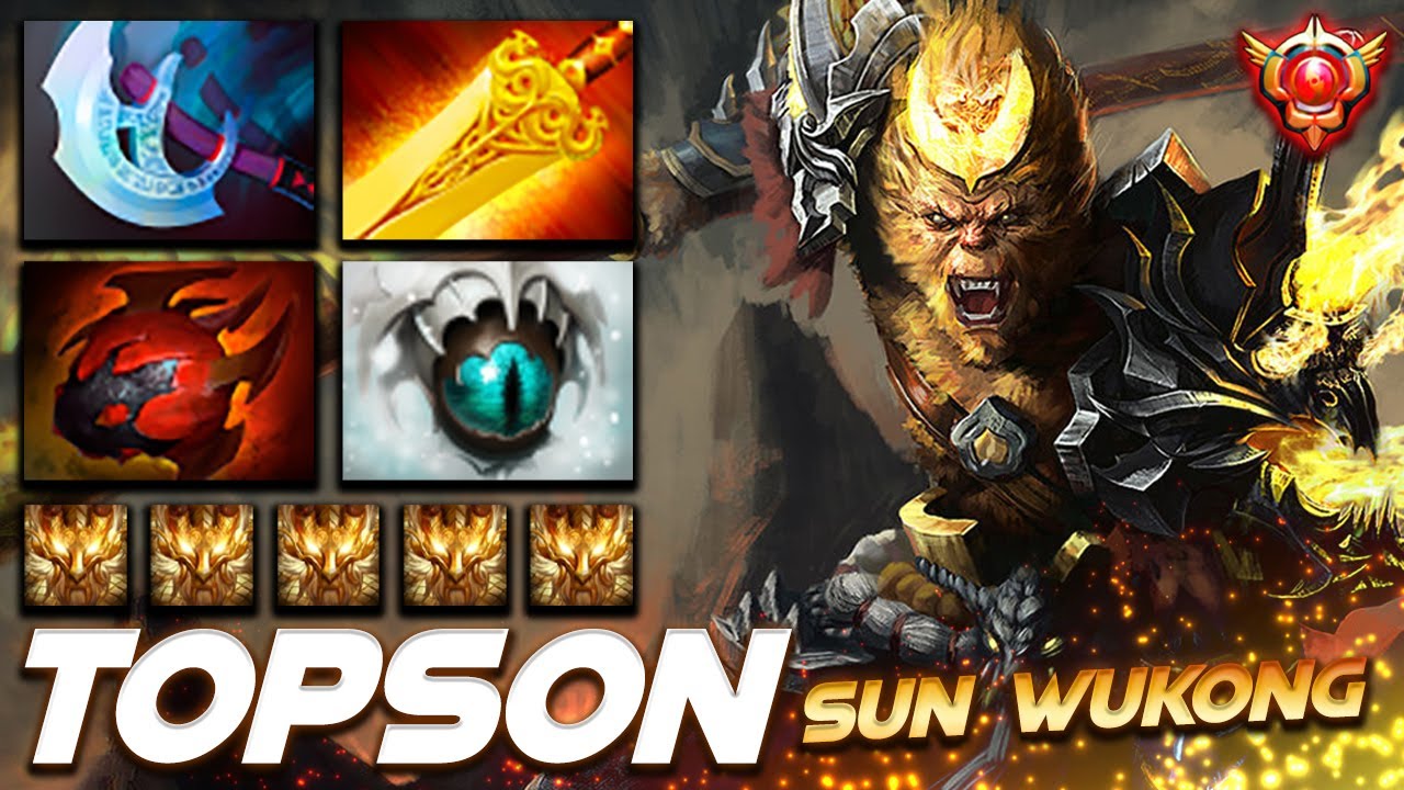 Topson Monkey King Sun Wukong - Dota 2 Pro Gameplay [Watch & Learn ...