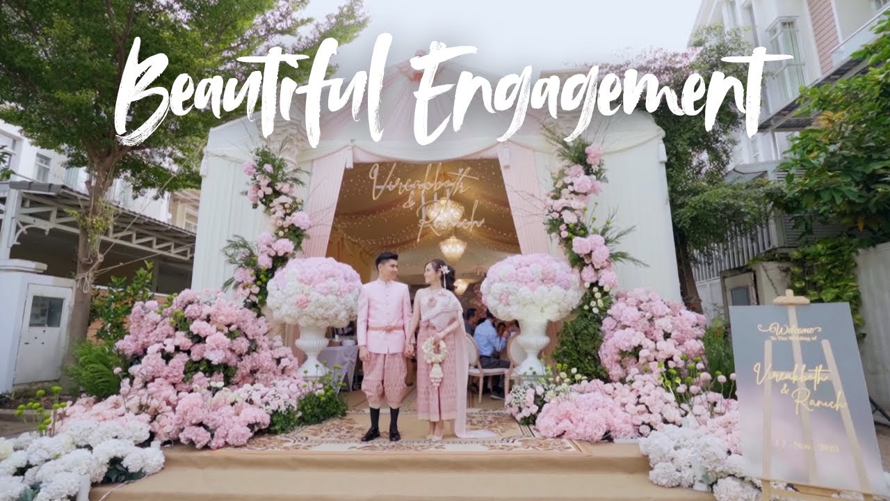Beautiful Engagement Highlight in 4K | Khmer Culture Celebration - YouTube