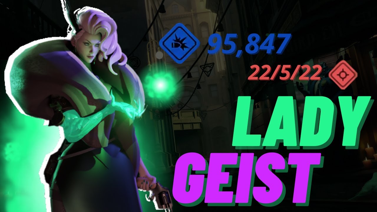 She is Unstoppable! Lady Geist | Deadlock - YouTube