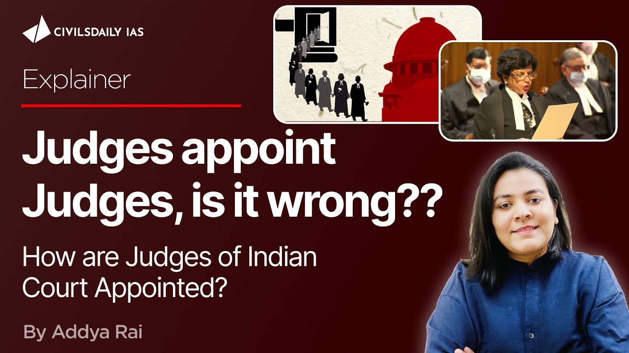 NJAC vs Collegium System | How Judges appoint Judges? Three Judges Case ...