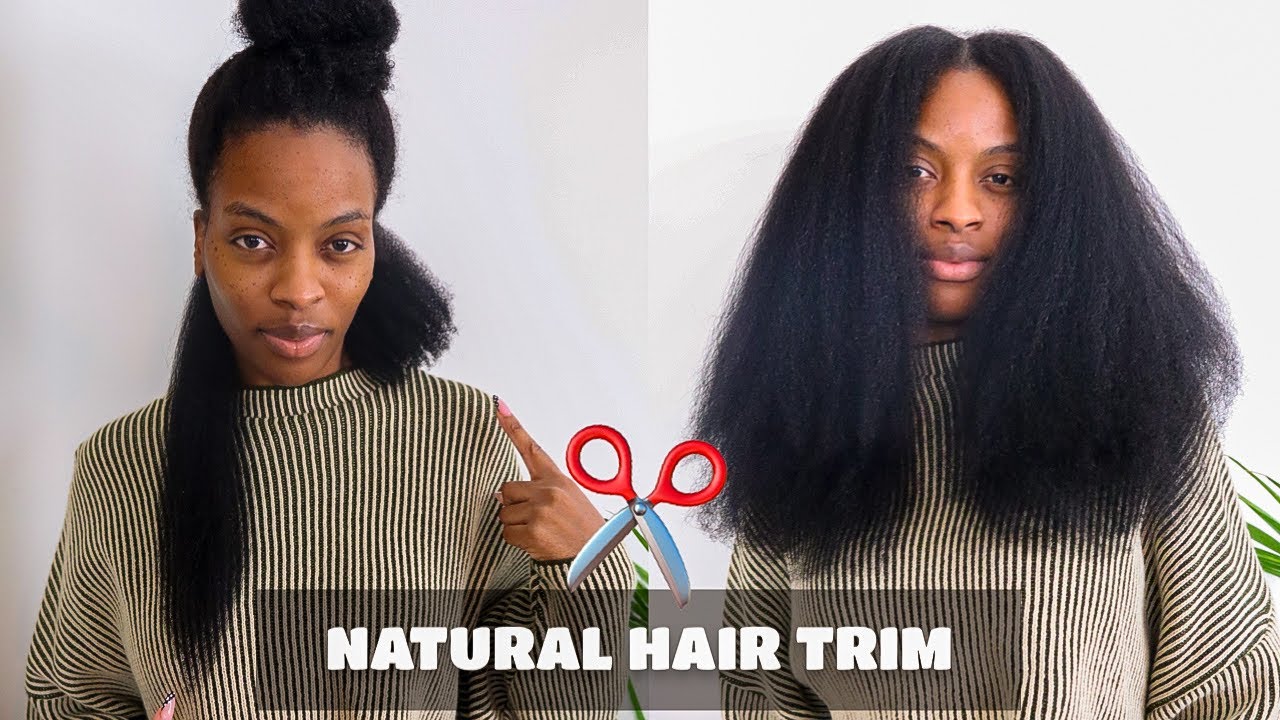 Hair Trim Before And After