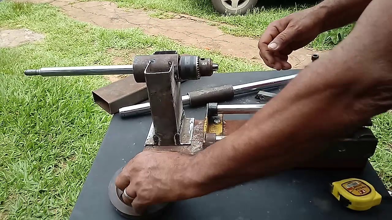 Mini torno - YouTube