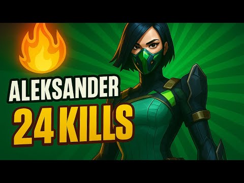 Aleksander Drops 24 Kills with Viper – MVP Ranked Game on Icebox (Full Match)