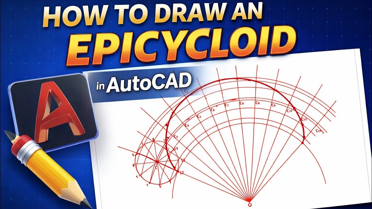 HOW TO DRAW AN EPICYCLOID - YouTube