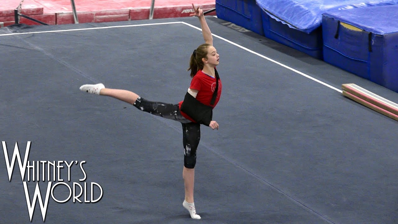 Back in the Gym after Elbow Surgery | Whitney Bjerken - YouTube