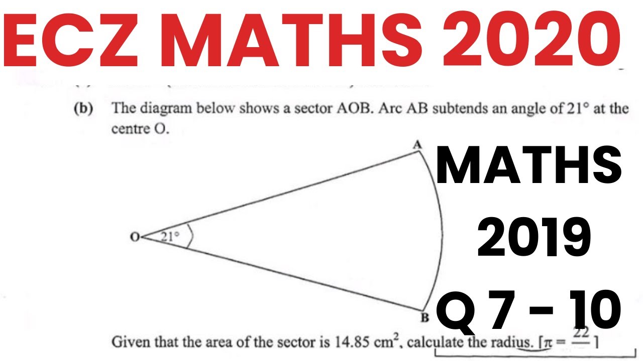 ECZ MATHEMATICS 2020 ECZ MATHS 2019 PAPER 1 ECZ MATHS GRADE 12 G12 ecz-mathematics-2020-ecz-maths-2019-paper-1-ecz-maths-grade-12-g12