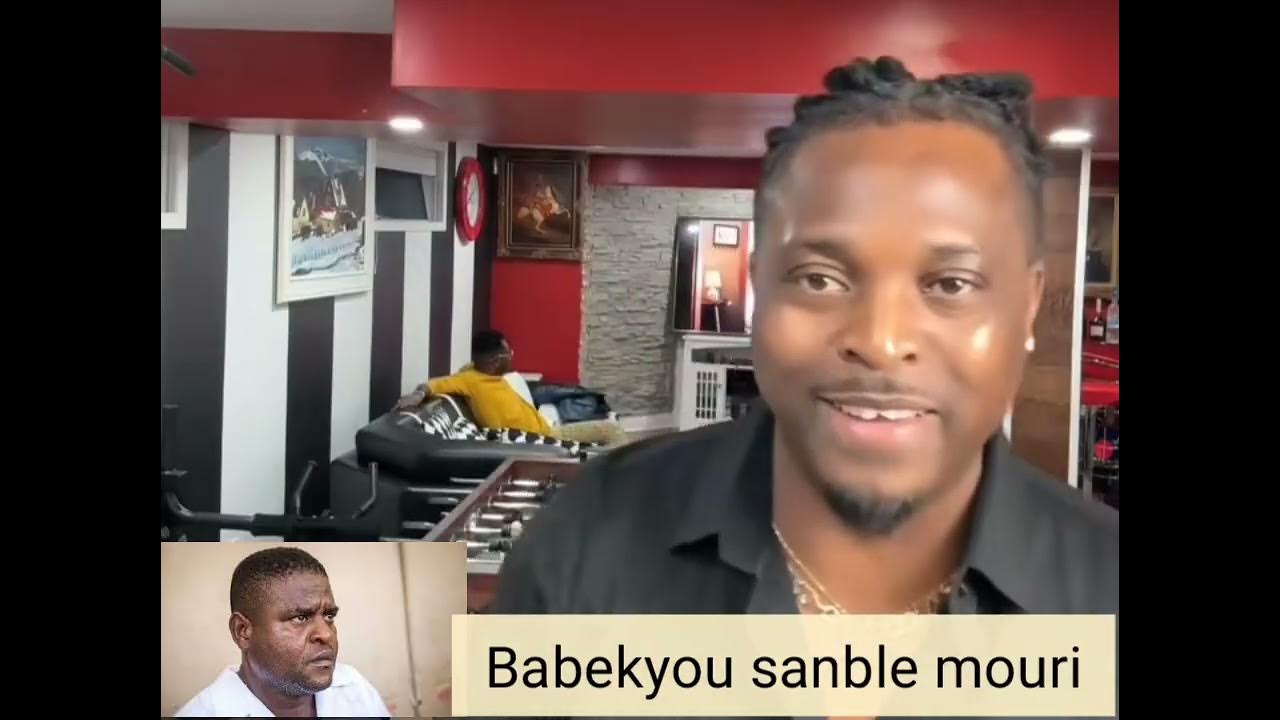 Sanble Babekyou mouri Morvan ap pale sou Dosye a Chef Viv Ansanm lan - YouTube