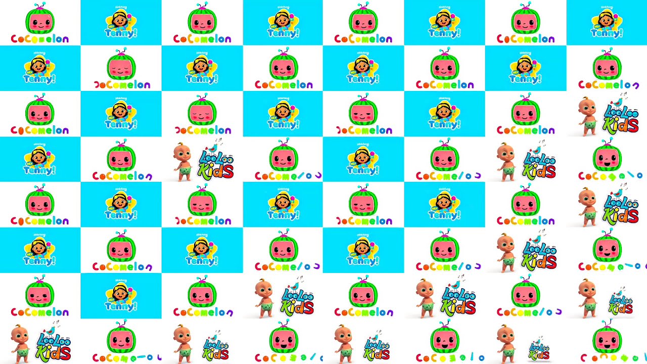 LooLoo kids Logo Intro,Cocomelon Intro 2025 and Hey Tenny Logo Intro ...
