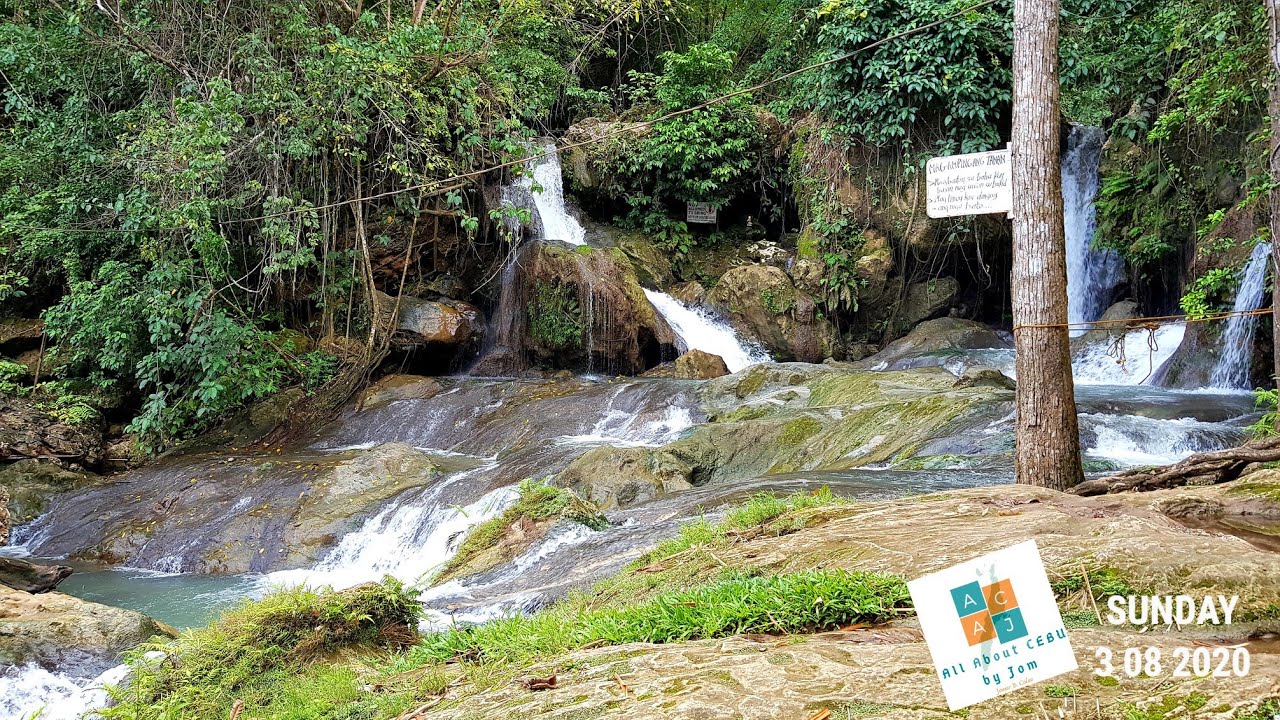 Tinubdan Falls of Tabili, Catmon Cebu Adventure Part 2 - YouTube