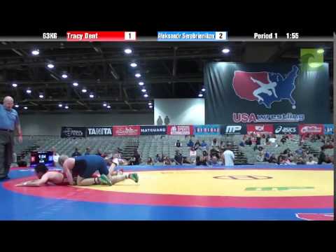 B Division 63KG - Tracy Dent vs. Aleksandr Serebrinnikov - YouTube