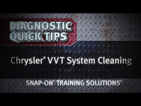 Chrysler® VVT System Cleaning Quick Tip | Training Solutions®