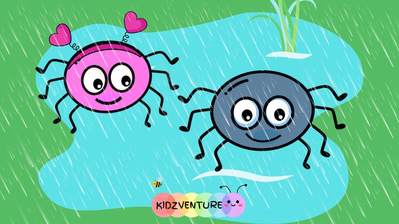Itsy Bitsy Spider | Nursery Rhymes & Kids Songs | Kindergarten - YouTube