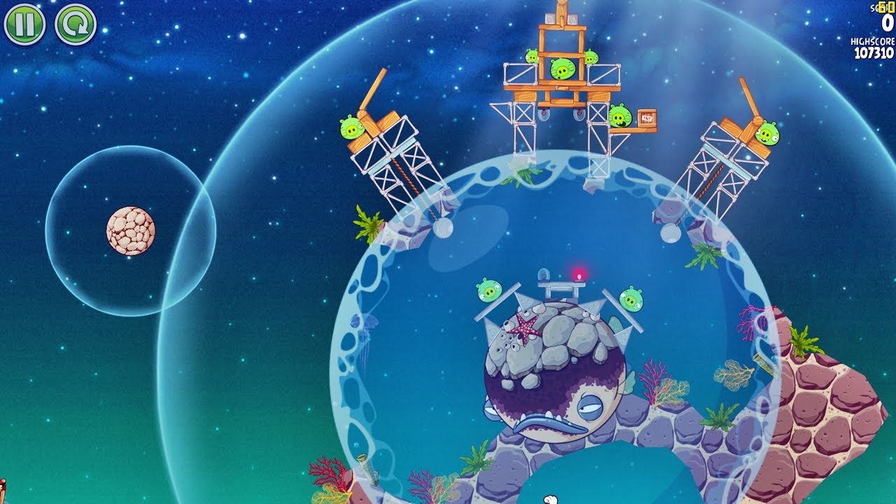 Angry Birds Space - Pig Dipper Level 6-11 HD 3-Stars Walkthrough ...