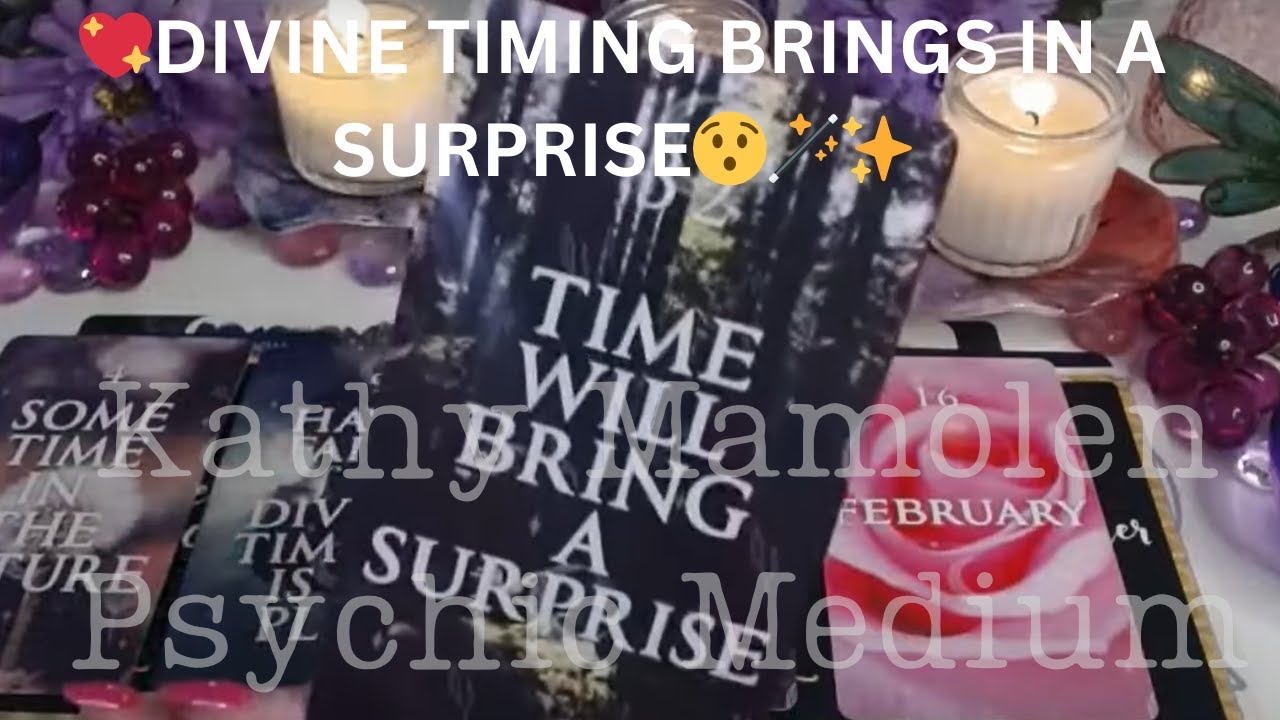 💖DIVINE TIMING BRINGS IN A SURPRISE😯🪄 COLLECTIVE LOVE TAROT READING 💓 ...
