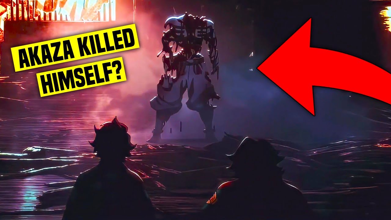Why Akaza Killed Himself? - Demon Slayer Infinity Castle Ending ...