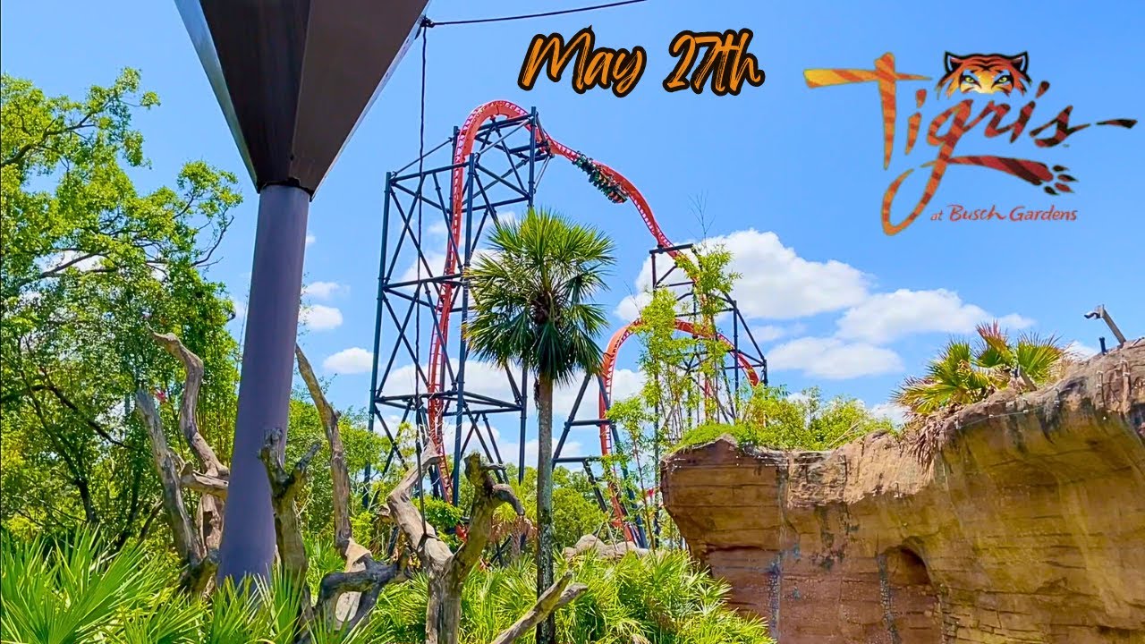 TIGRIS - Busch Gardens Tampa - May 27th - YouTube