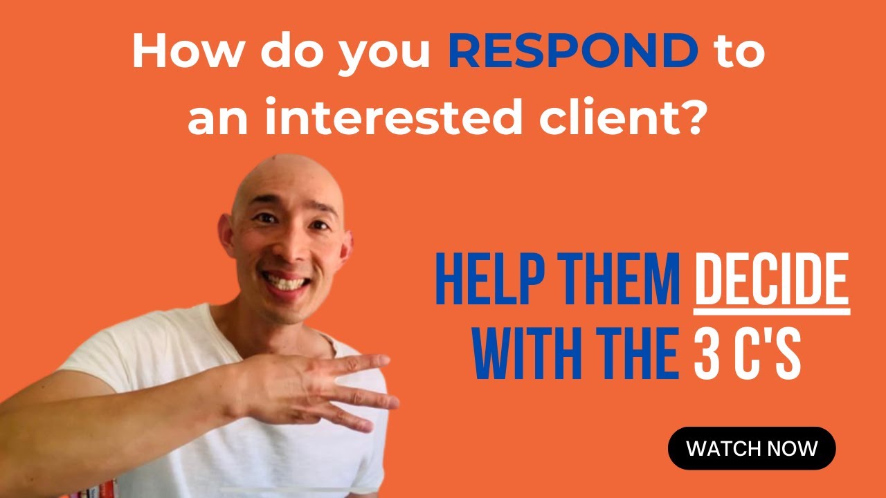 3 things your customer WANT to hear from you. (Help them DECIDE with ...