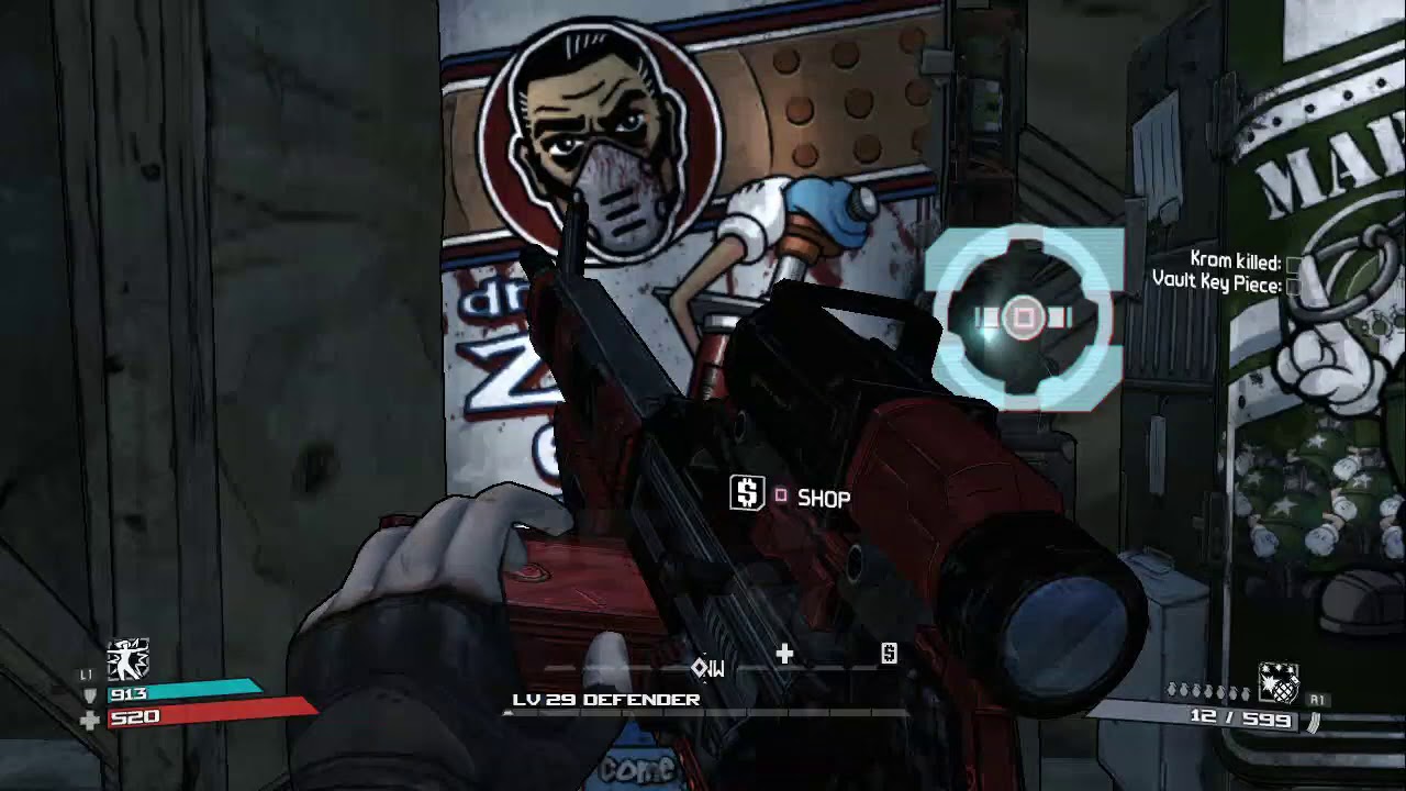 Let's Play Borderlands -55- Towards Krom - YouTube