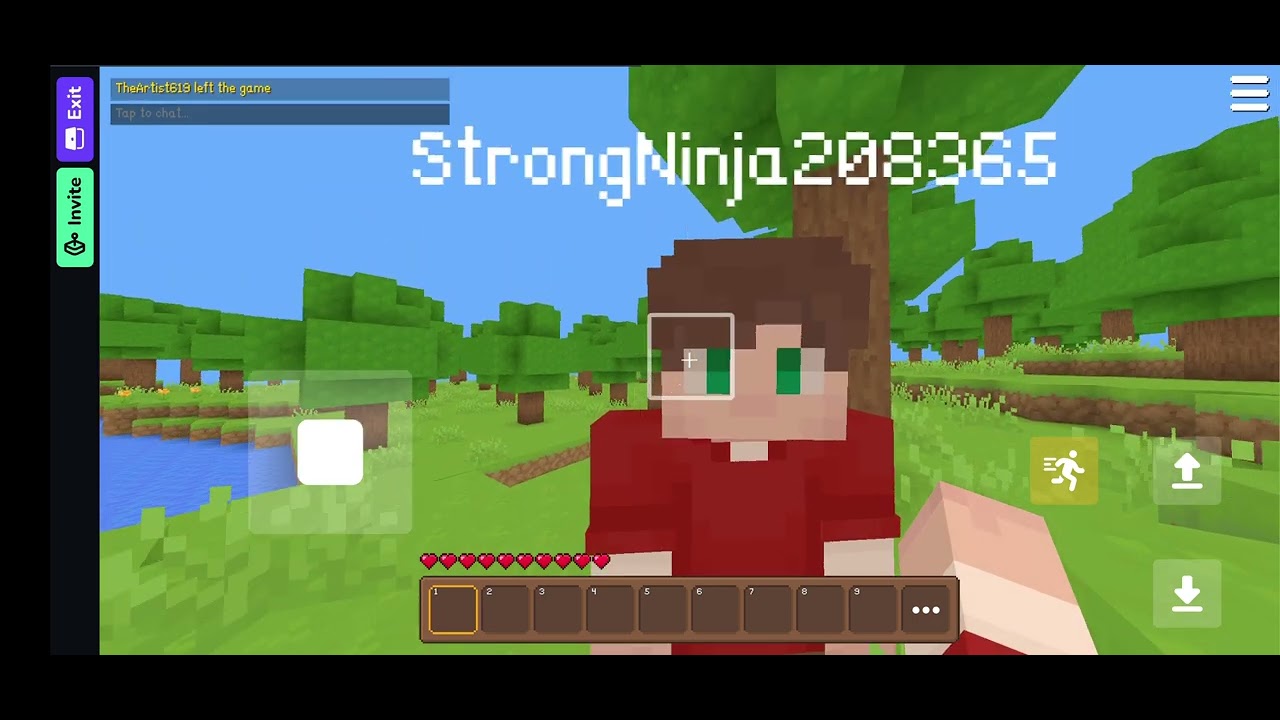 Playing Mincraft on a Minecraft style game - YouTube