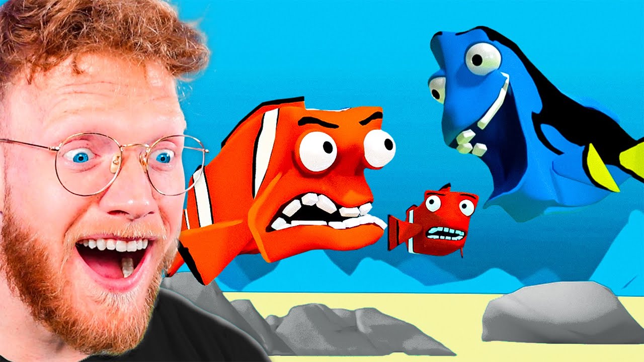 You LAUGH, You LOSE (FINDING NEMO ANIMATION) - YouTube