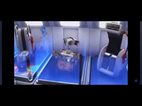 Wall-E in the repair ward - YouTube