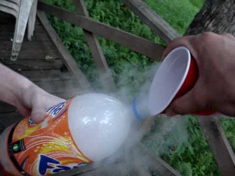 Dry Ice Explosion - YouTube