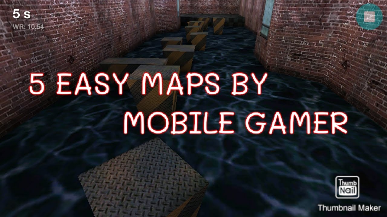 Bhop Jump - 5 Easy Maps By - Mobile Gamer - YouTube