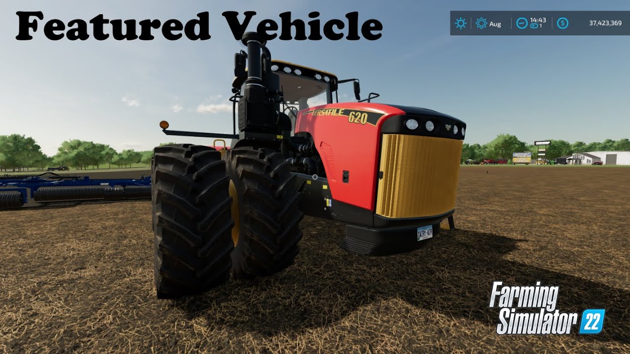 Featured : Versatile 620 Tractor 4 Wheel Drive : Farming Simulator 22 ...
