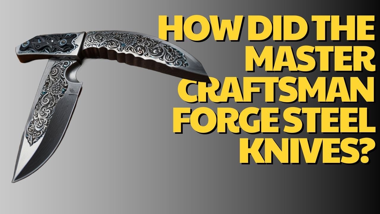Expert Forgers Reveal Their TOP Steel Knife Forging Skills! - YouTube