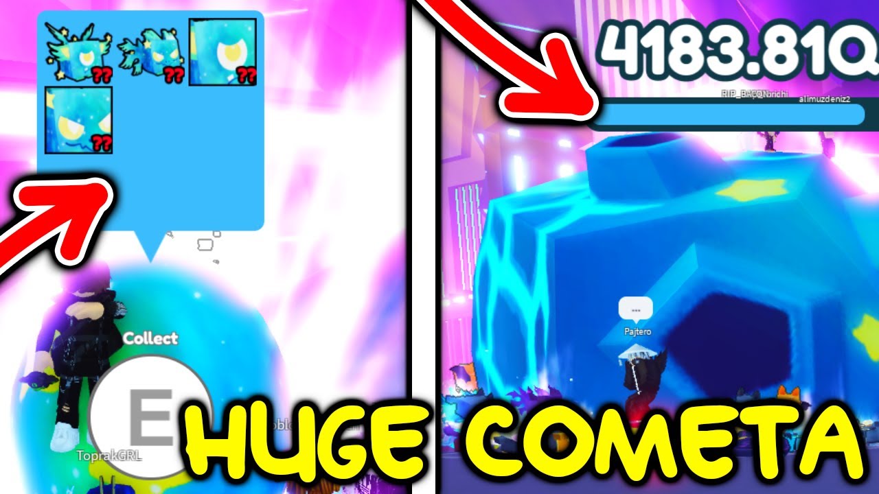 PIERWSZA *GIGA KOMETA* W POLSCE!! ☄️ w COMET UPDATE PET SIMULATOR X ...