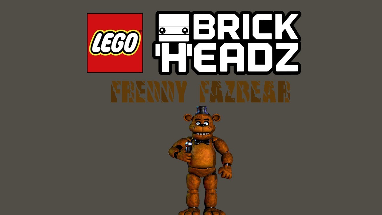 lego Speedbuild - Brickheadz - FNAF Freddy Fazbear MOC - YouTube