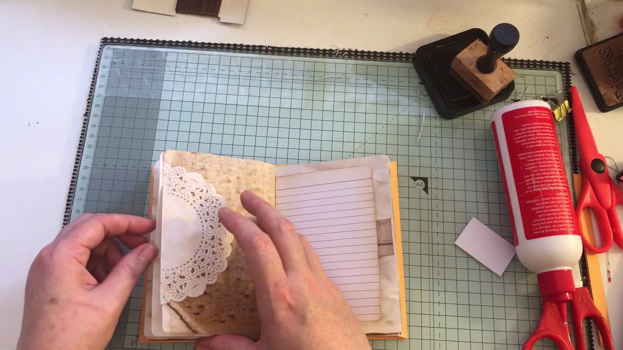 Part 2 Beginners journal tutorial A simple journal - YouTube