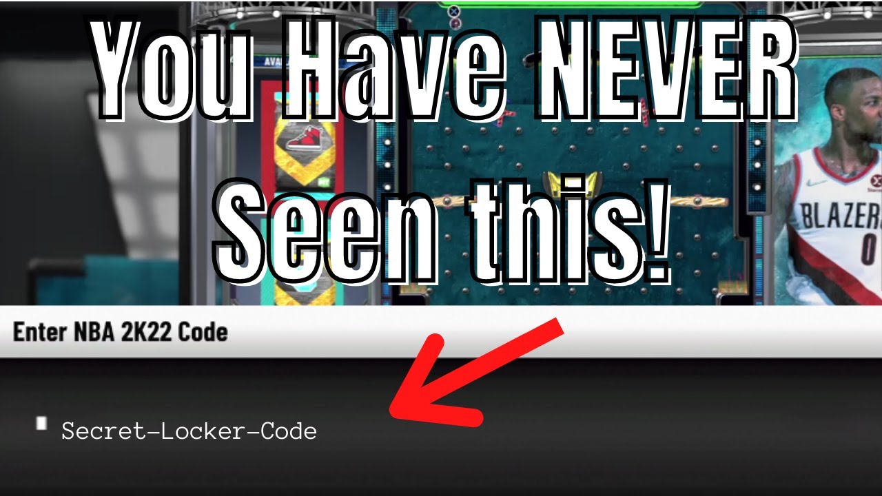 I Bet You $100 You Have NEVER Seen This Locker Code In NBA 2k22... NBA ...