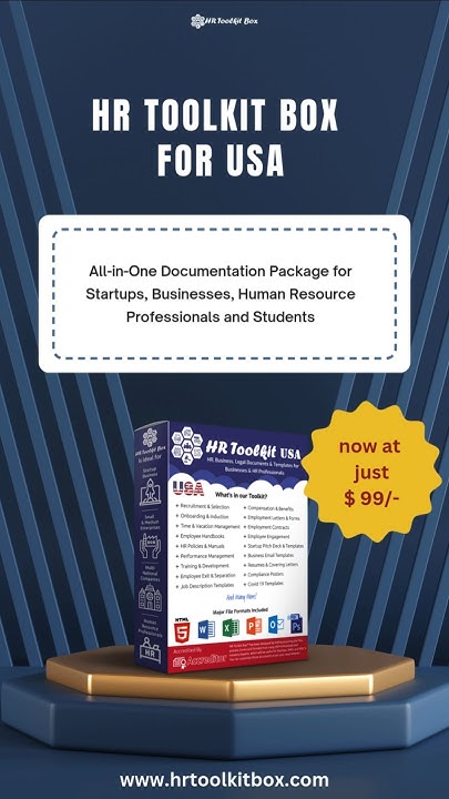 HR Toolkit Box™ for USA | For more call us on 8073580220 or visit www ...