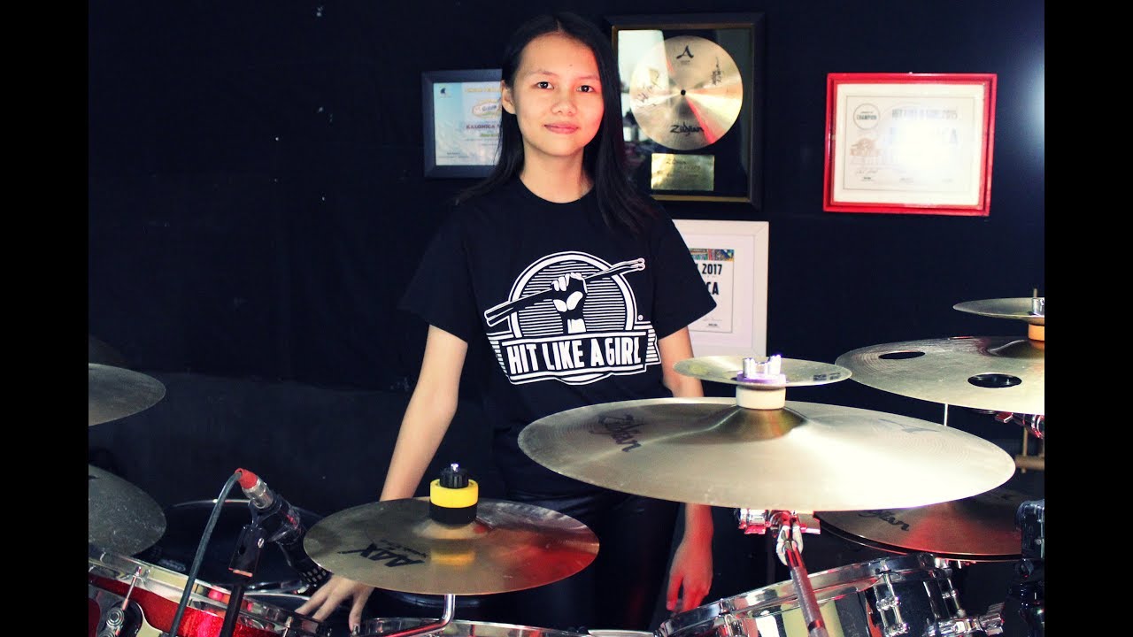 Kalonica Nicx 12 yo Drummer : Give Me That Funk - YouTube