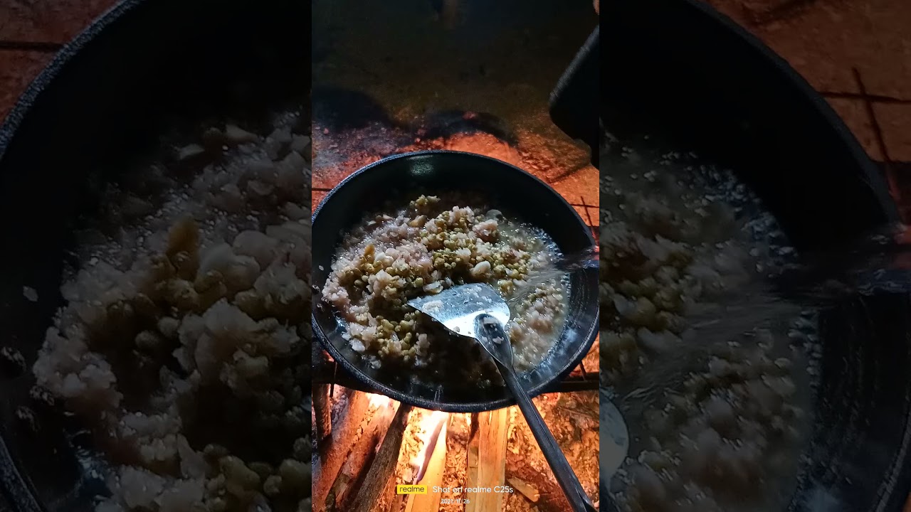 ginisang ubod Ng saging at monggo - YouTube