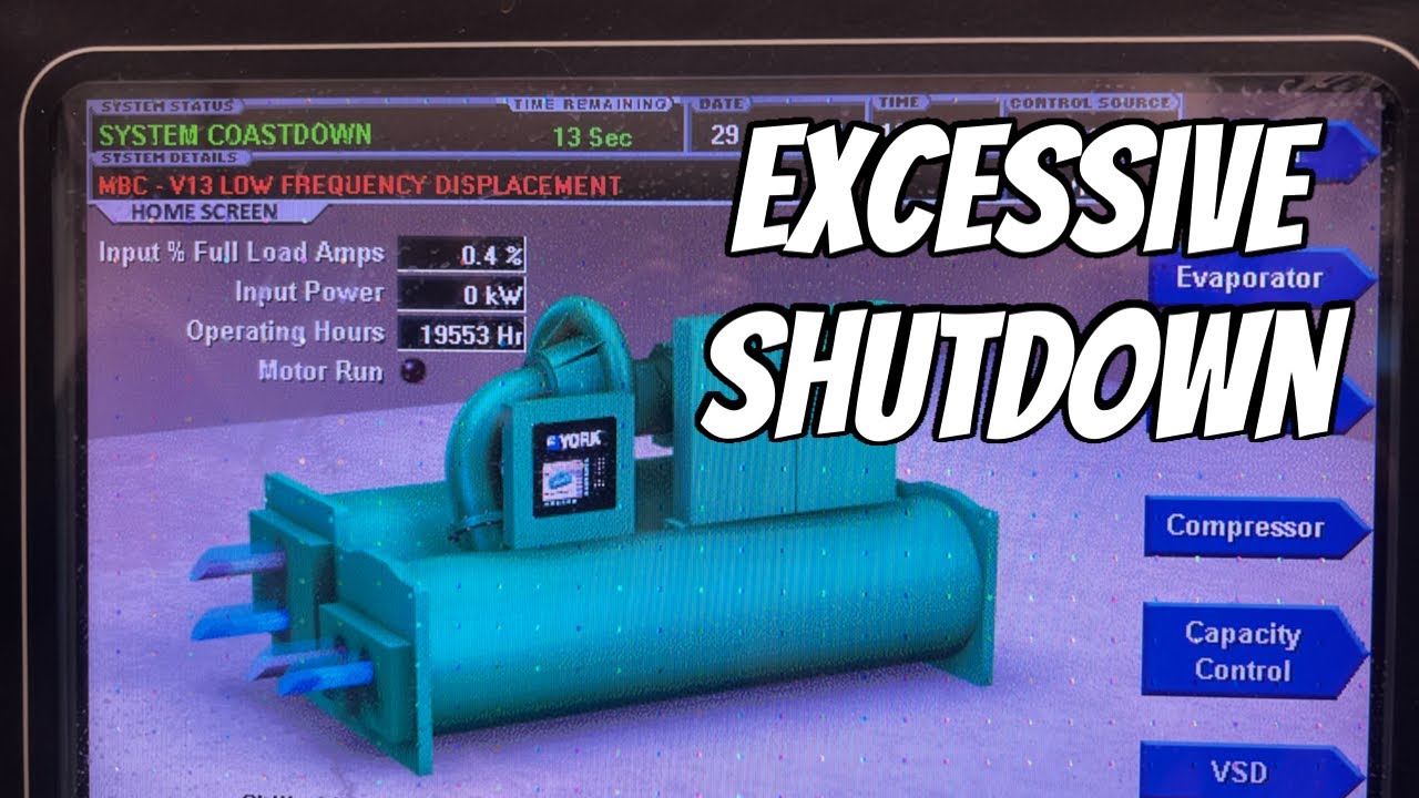 York YMC2 Magnetic Bearing Excessive Shutdown Alarm… - YouTube