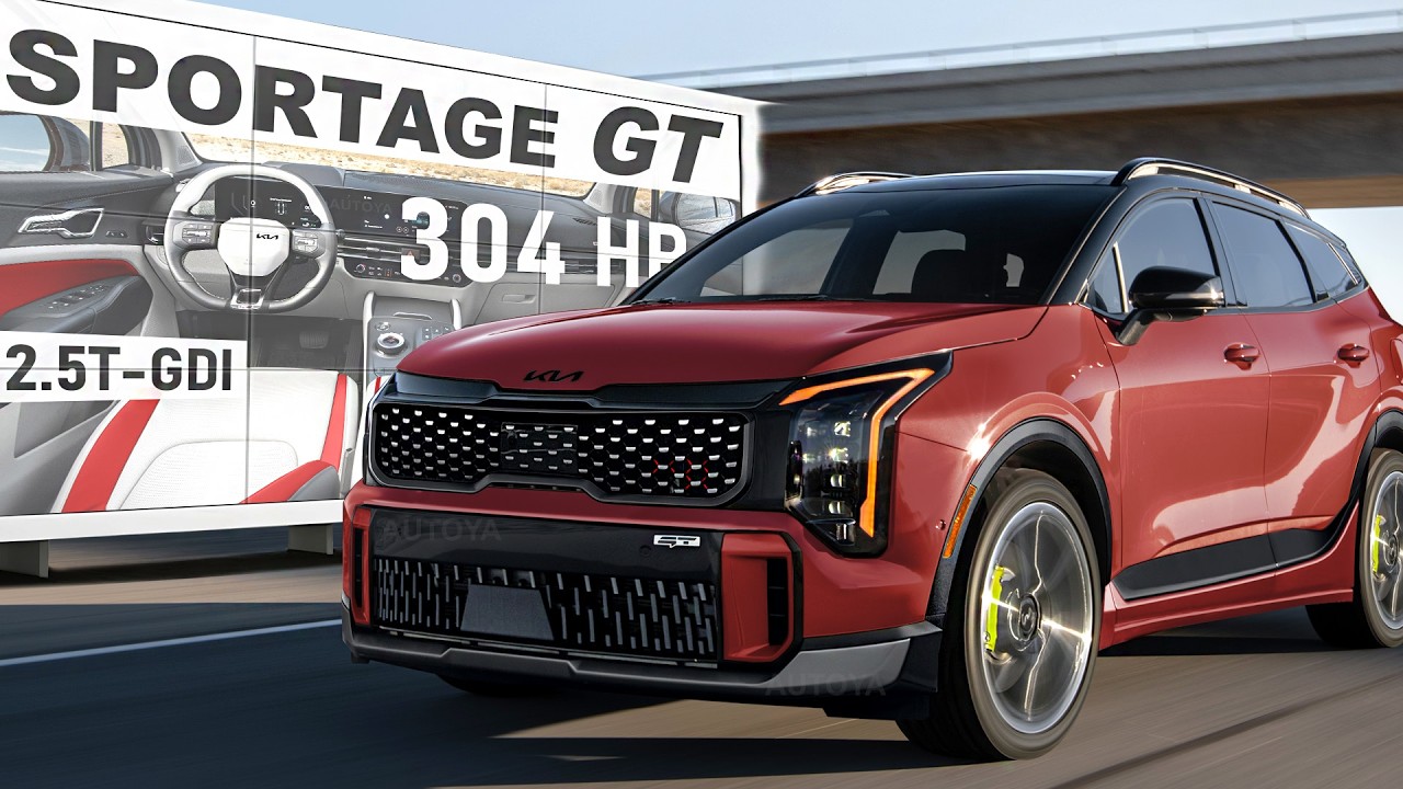 Fastest Kia Sportage GT 2026 - INTERIOR & EXTERIOR Preview - YouTube