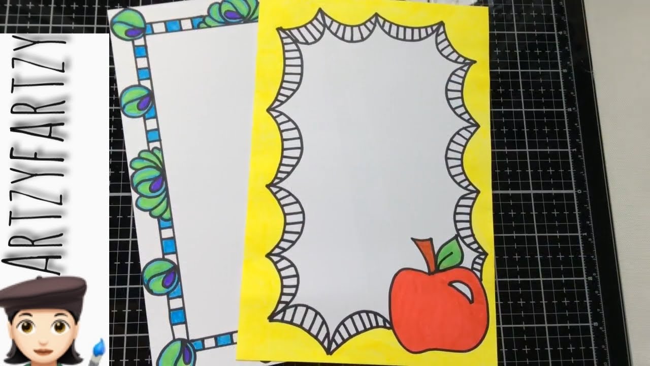 Border Designs on Paper | DIY Border Designs for Children | Borders for ...